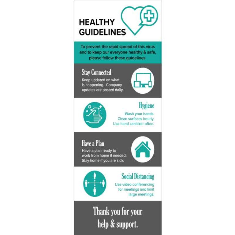 Healthy Guidelines - Visual Workplace, Inc.