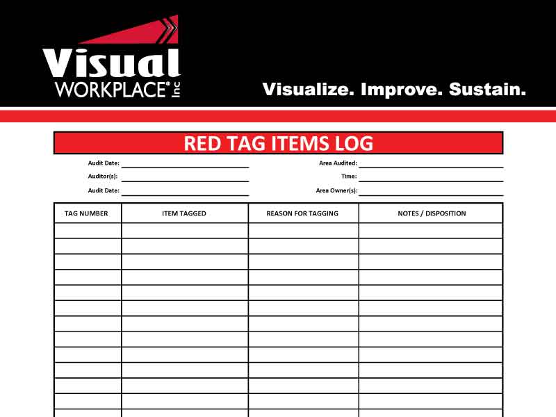 5S Forms Templates Visual Workplace Inc 